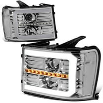 DNA Motoring For 16-18 GMC Sierra 1500 Driver Left LH Side LED DRL HID ...