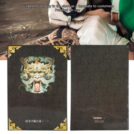 Spptty Template Book, Book,80 Pages Shader Liner Pattern Book Practice ...