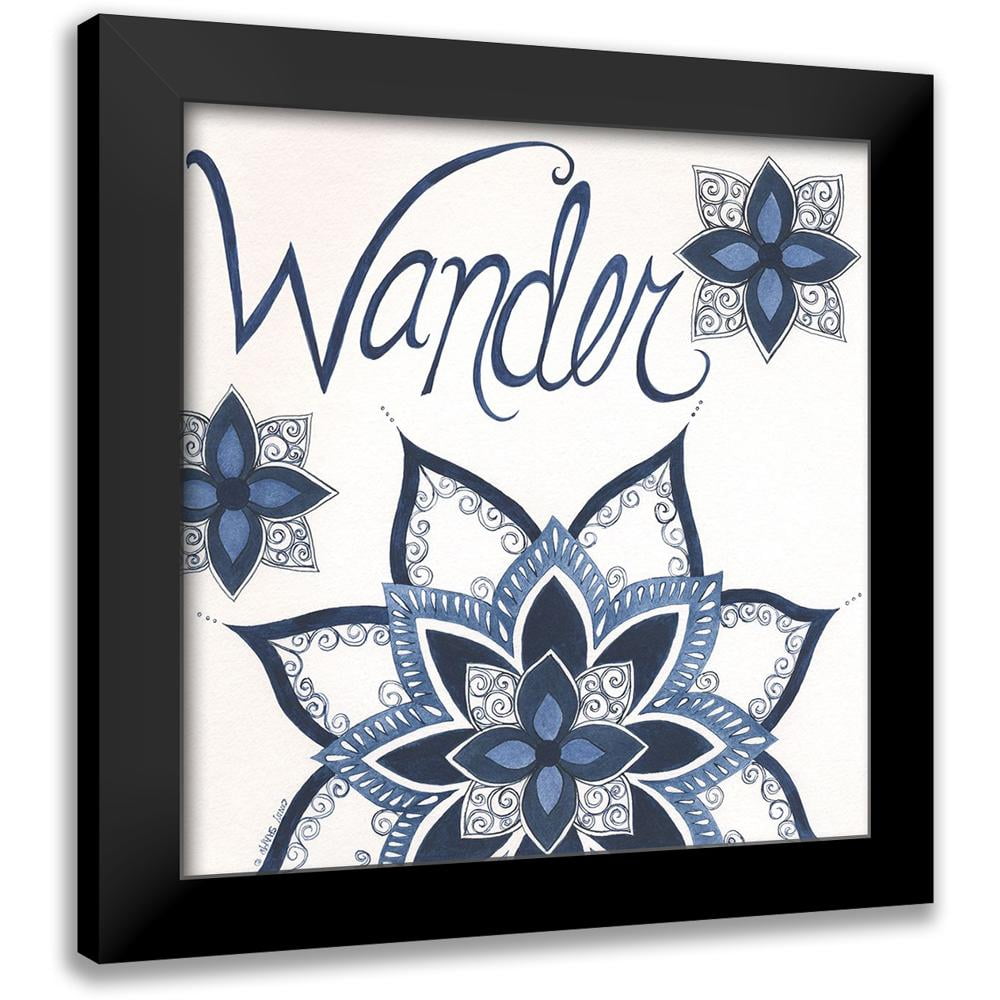 Shamp, Cindy 15x15 Black Modern Framed Museum Art Print Titled - Wander ...