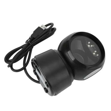 Wired Barcode Scanner, 1D Scanning Infrared Sensing Automatic Barcode ...