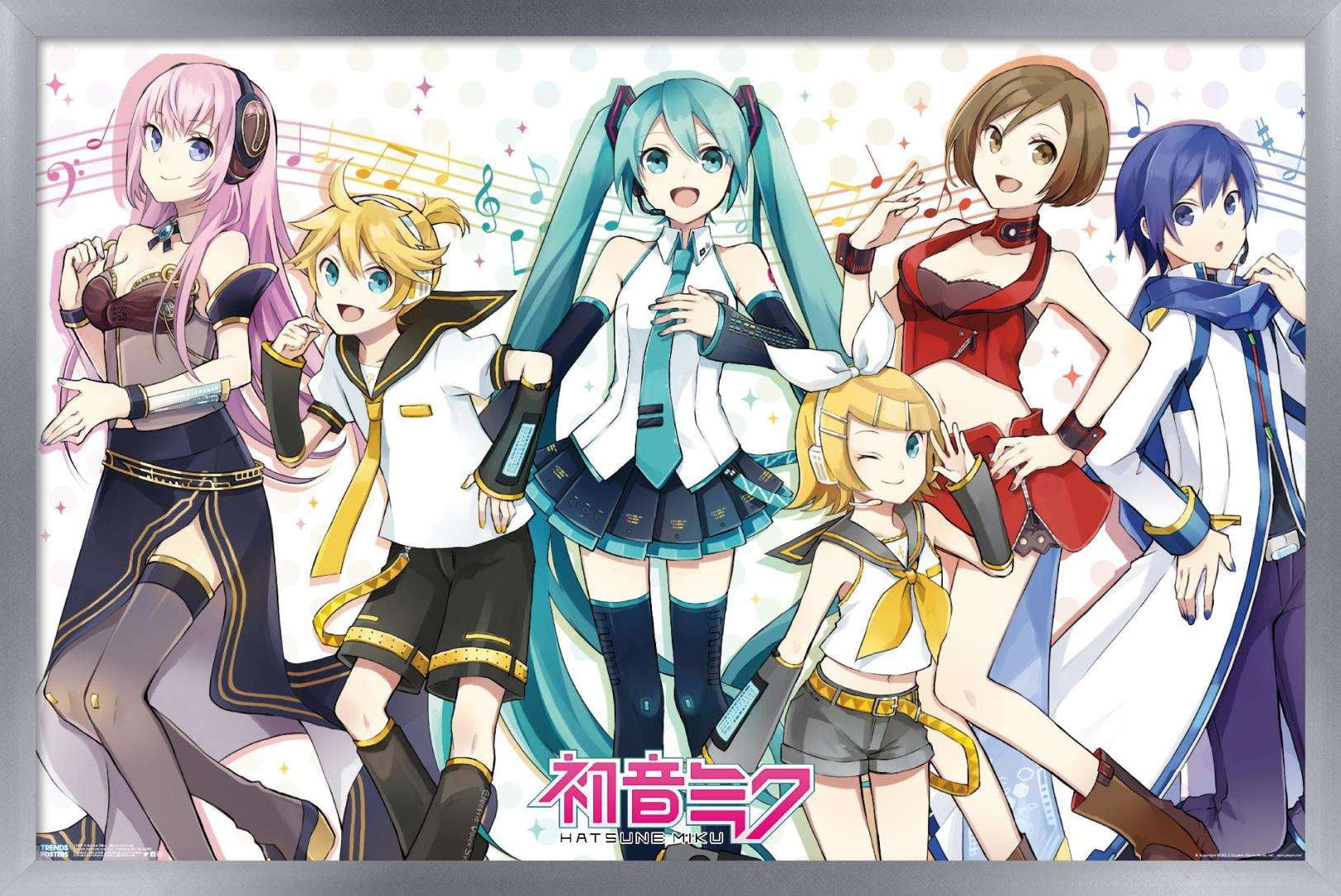 Hatsune Miku - Musical Group Poster - Walmart.com - Walmart.com