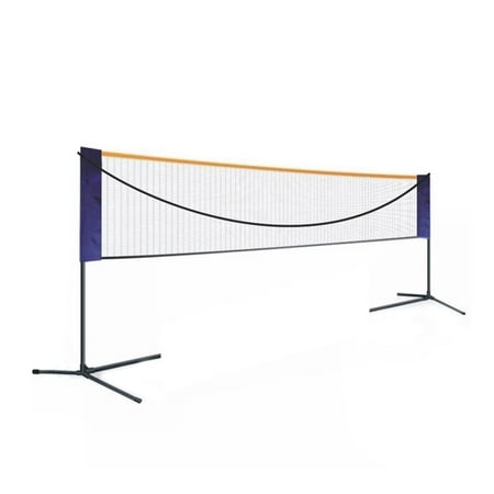 Comaie Simple Folding Badminton Net Rack Portable Indoor and Outdoor ...