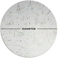 Autotech Park Precut Elegant Flower Circle Window Film Shade, Self ...