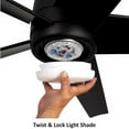 54 in. Color Changing LED Indoor/Out Ceiling Fan - Walmart.com
