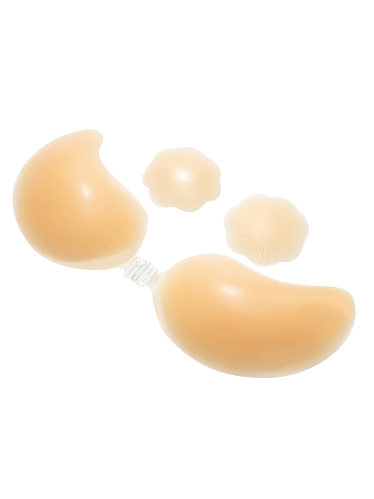 Tinglu Lifting Chest Bras Women Nipple Covers Sticky Silicone Bra ...