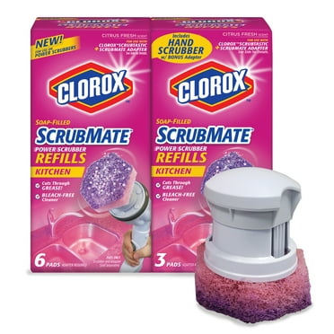 Glisten Cooktop & Kitchen Cleaning Pads, 8 Large/16 Small Pads Per Box ...