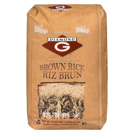 Diamond G Brown Riz, 2.26kg - Walmart.ca