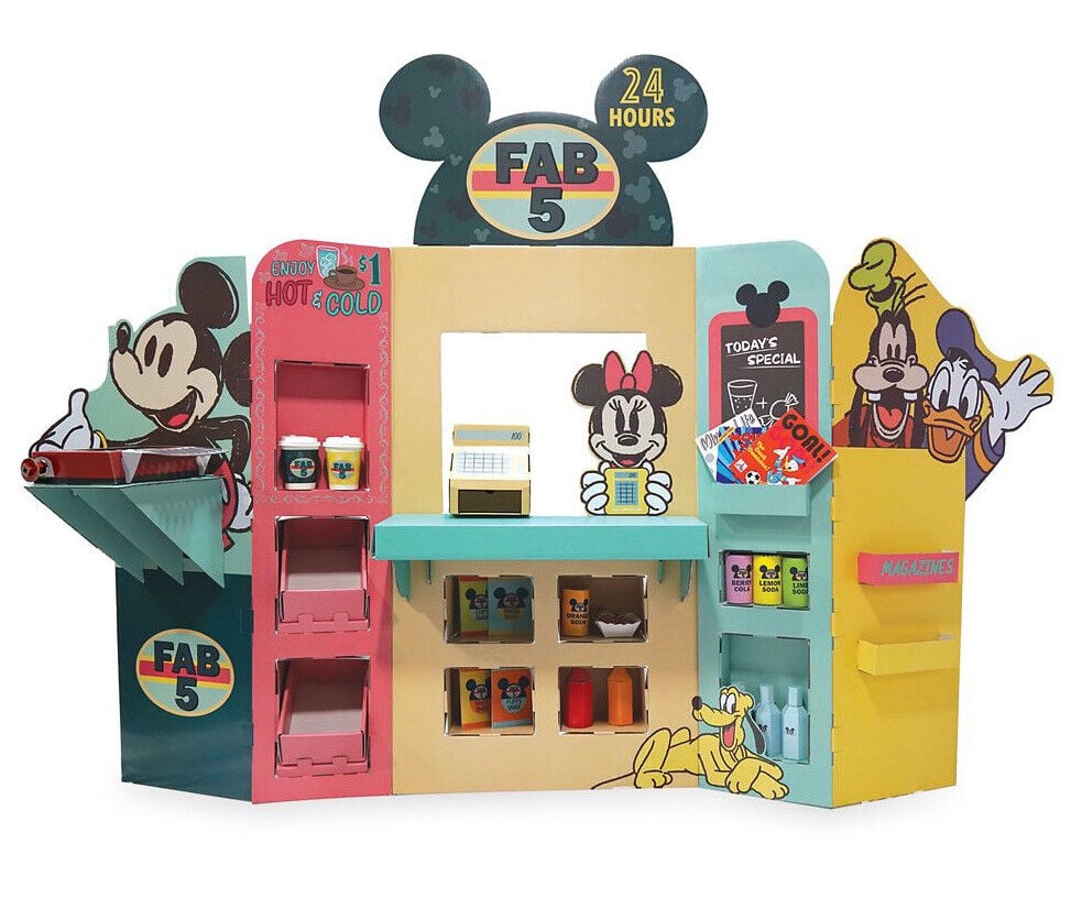 Mickey Mouse and Friends Cardboard Quick Mart - Walmart.com
