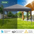 Ktaxon 10ft x 10ft Pop-Up Outdoor Canopy, Portable Sun Shade, Sport ...