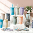 12 Sets 48 Pcs Appreciation Gifts for Coworkers — 24 oz Plastic Cup ...