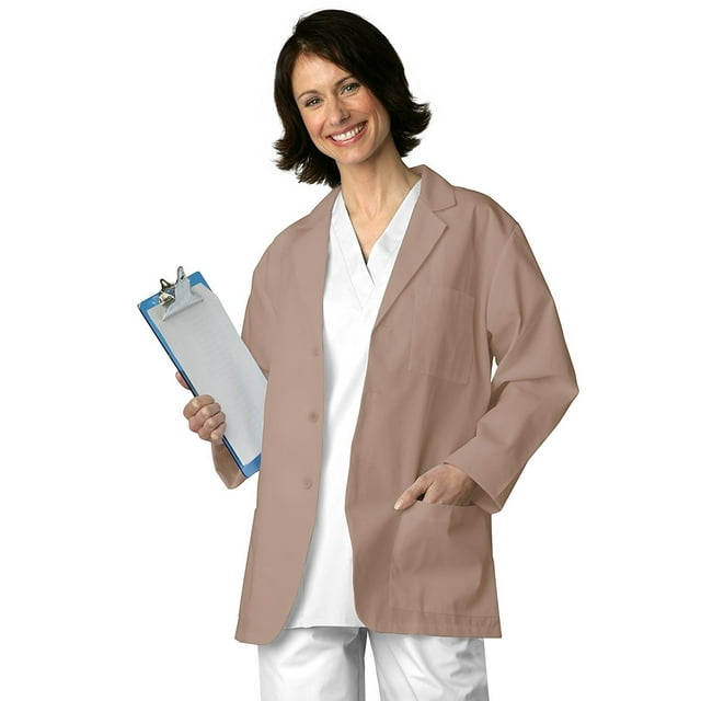 Adar Universal Unisex Lab Coats - Classic 31" Consultation Lab Coat ...