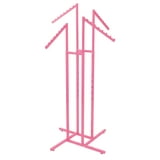 Hot Pink 4 - Way Slanted Arm Clothing Rack - Walmart.com