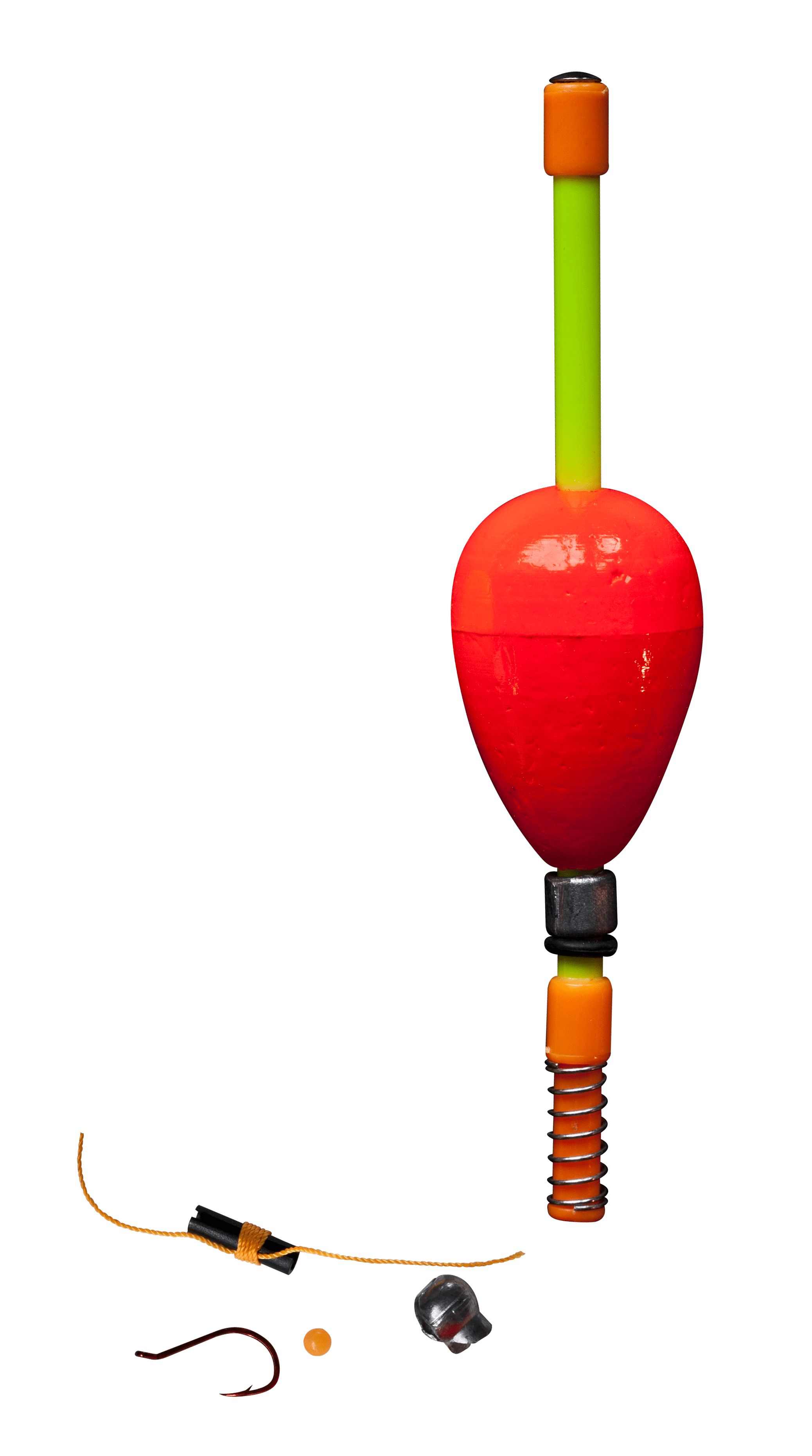 Duz-It-All 1.75" Weighted Orange Slip Bobber - Walmart.com