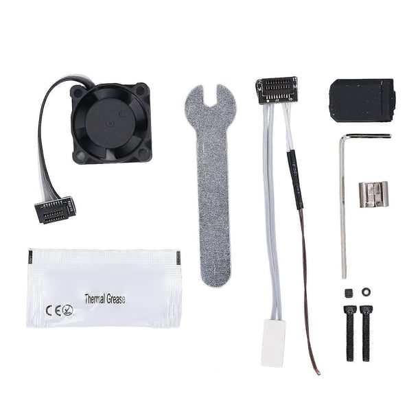 3D Printer Head Kit, 0.4mm Removable Hardened Steel Nozzle, with Fan ...