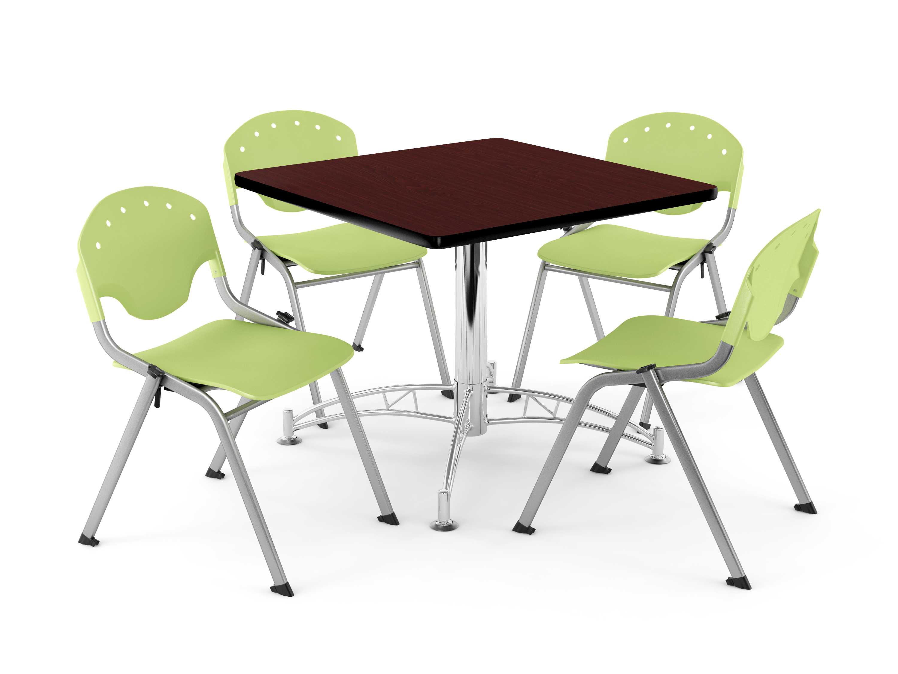 OFM Core Collection Breakroom Set 36 Square Multi purpose Table In OFM Core Collection Breakroom Set 36 Square Multi purpose Table In