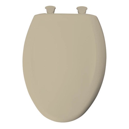Bemis 1200SLOWT Lift-Off Plastic Elongated Slow-Close Toilet Seat ...