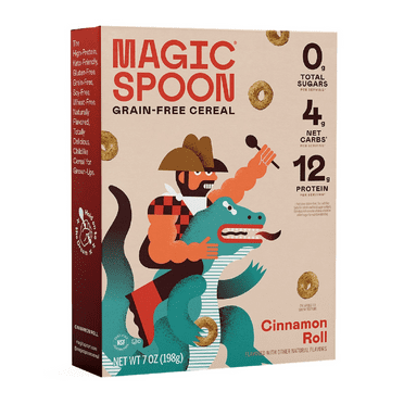 Magic Spoon Maple Waffle Grain-Free Breakfast Cereal, 7 oz Box ...