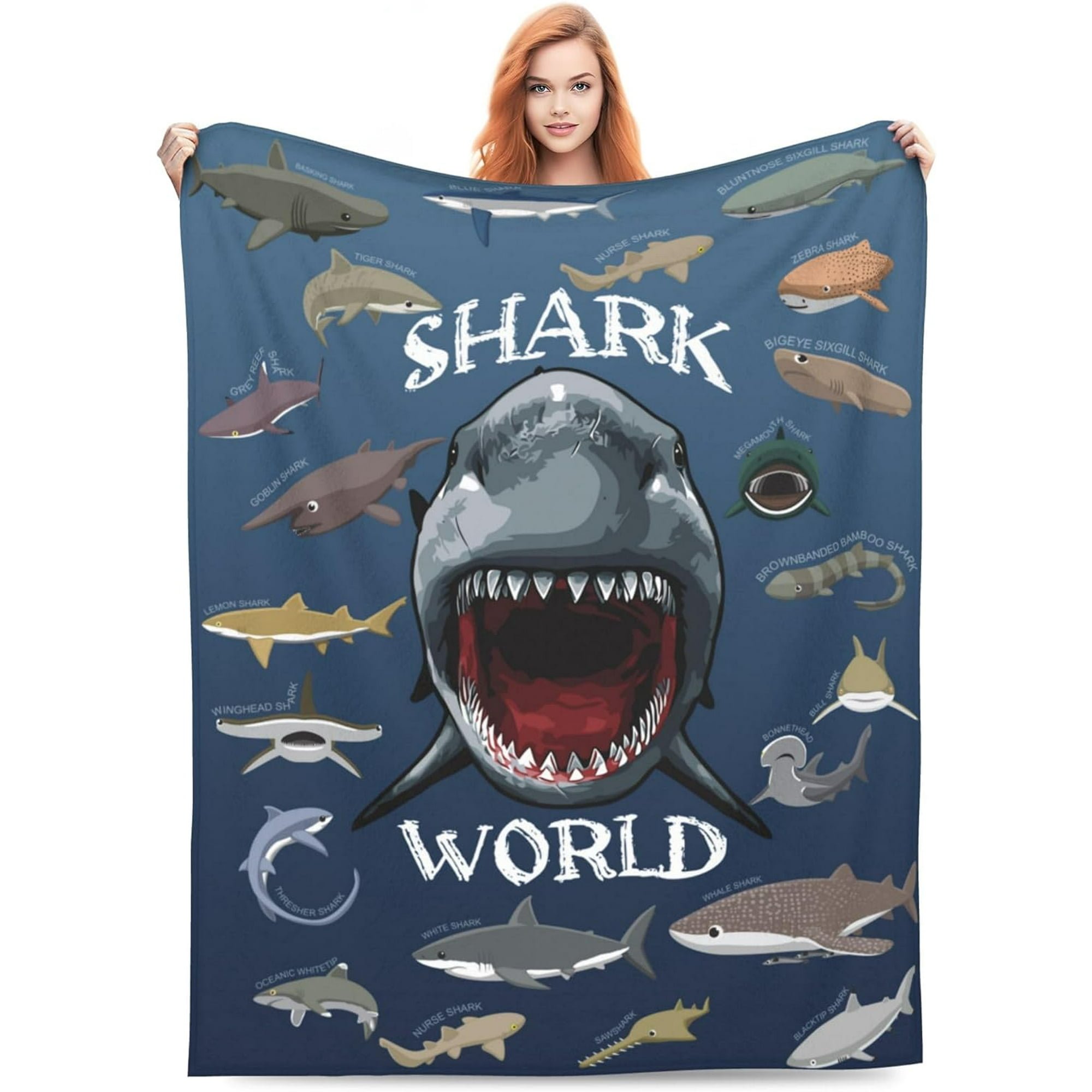 Click here for Jfkomlqf Shark Blanket Gifts For Kids Adults Soft... prices