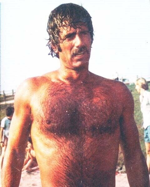 Sam Elliott beefcake barechested with wet hair from Lifeguard 1976 5x7 ...