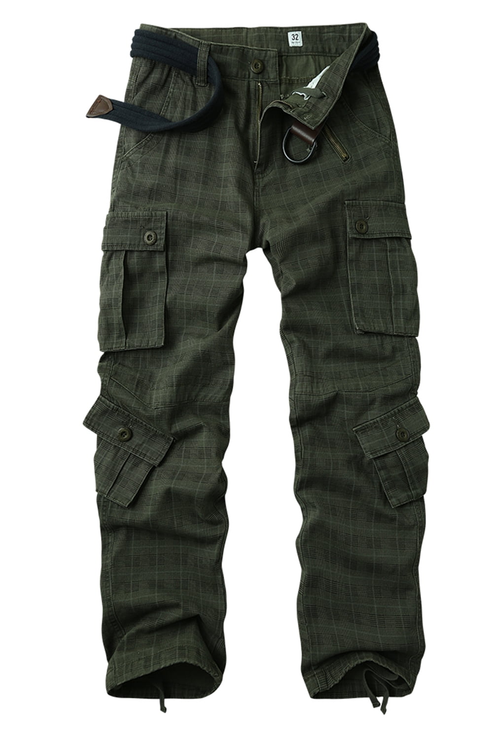 TRGPSG Men's Camo Cargo Pants with 8 Pockets Relaxed Fit Camo Pants(No ...