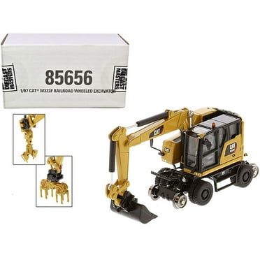Diecast Masters 85542 Wheeled Scraper Tractor High Line Series 1 by 125 Diecast Model Car for ...