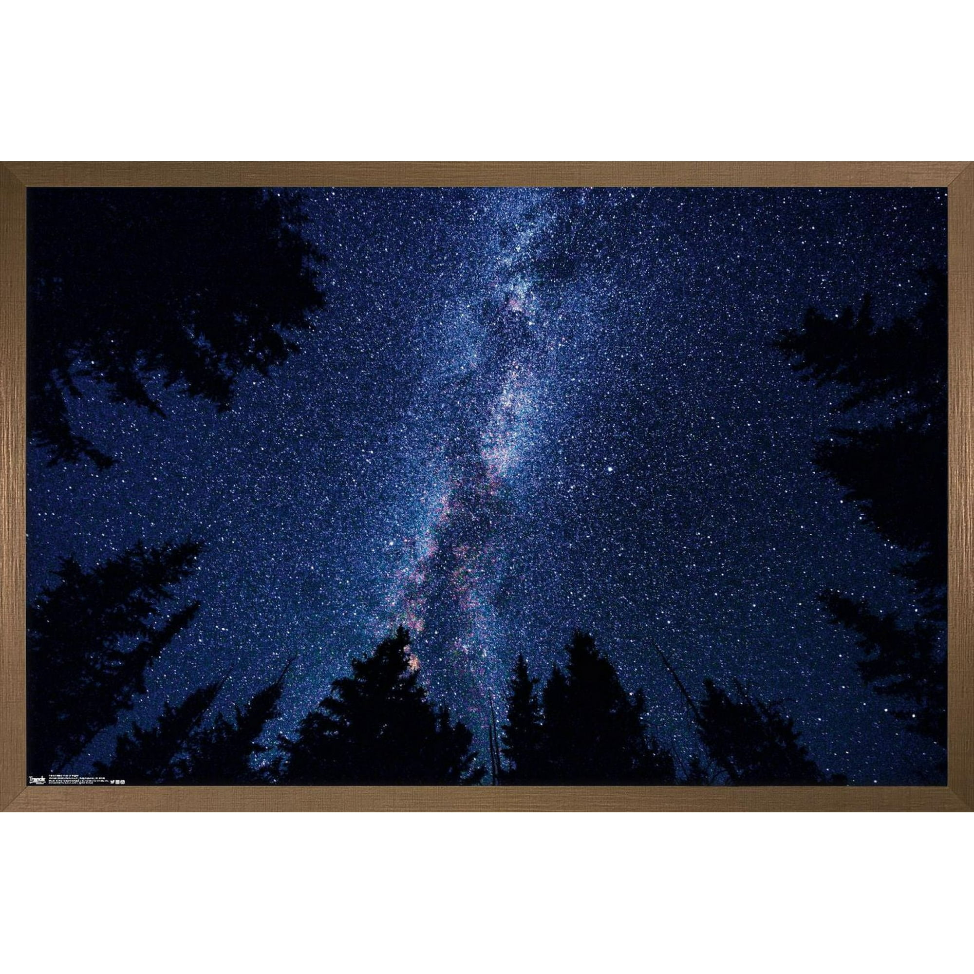 Click here for Trends International Milky Way At Night Wall Poste... prices