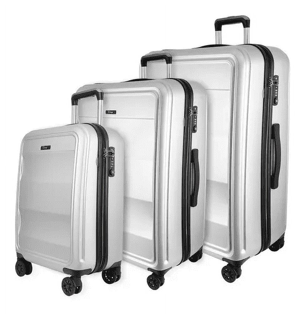 Set de 3 Maletas de Policarbonato BIA 20", 24" y 28" Plata | Walmart en ...