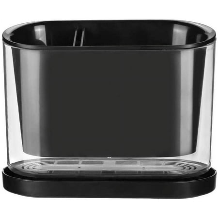 Countertop kitchen utensil holder, kitchen utensil holder with drainer ...