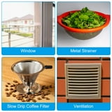 Uxcell 11.8"x3.3ft 304 Stainless Steel Wire Mesh Screen, 12 Mesh Woven ...