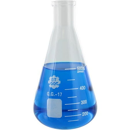 Glass Erlenmeyer Flask - 500ml - Walmart.com