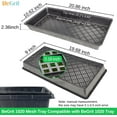 1020 Mesh Trays for Soil Blocking Seedling Starter 1020 Mesh Bottom ...