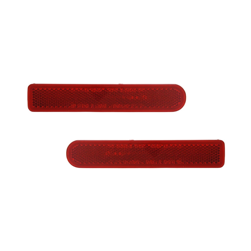 Pair Of Reflector Lights Fits Toyota Fj Cruiser 2007 2008 2009 2010 ...