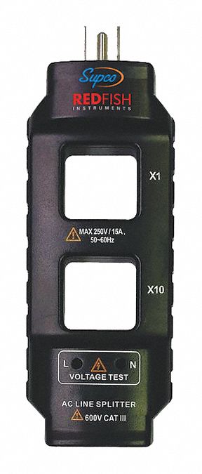 Supco AC Line Splitter, 250V AC, 6.3 in H IDVMSPLITTER - Walmart.com