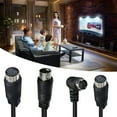 9Pin S-video Small Din Adapter Extension Cable Wire 9 Needle Cord ...