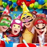 12Pcs Mario Themed Glasses, Party Supplies Photo Booth Prop Cartoon ...