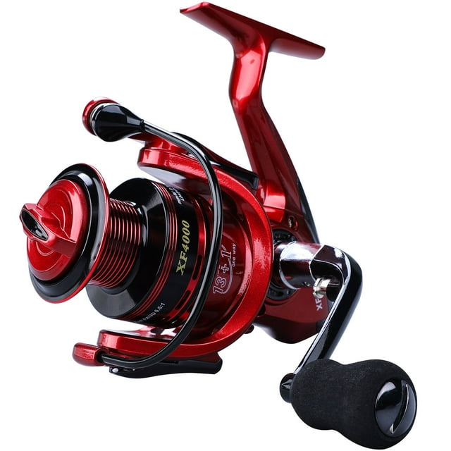 Sougayilang Spinning Reel with Aluminum Spool Ultralight and Smooth 13 ...