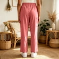 BByeadc Wide Leg Pants for Women High Waisted Drawstring Baggy ...