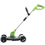 Earthwise 12-Inch 3-in-1 Lawn Edger, Grass Trimmer & Mower Combo Tool ...