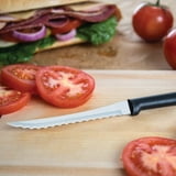 Rada Cutlery Knife Set Oak Knife Block 7 Stainless Steel Culinary ...