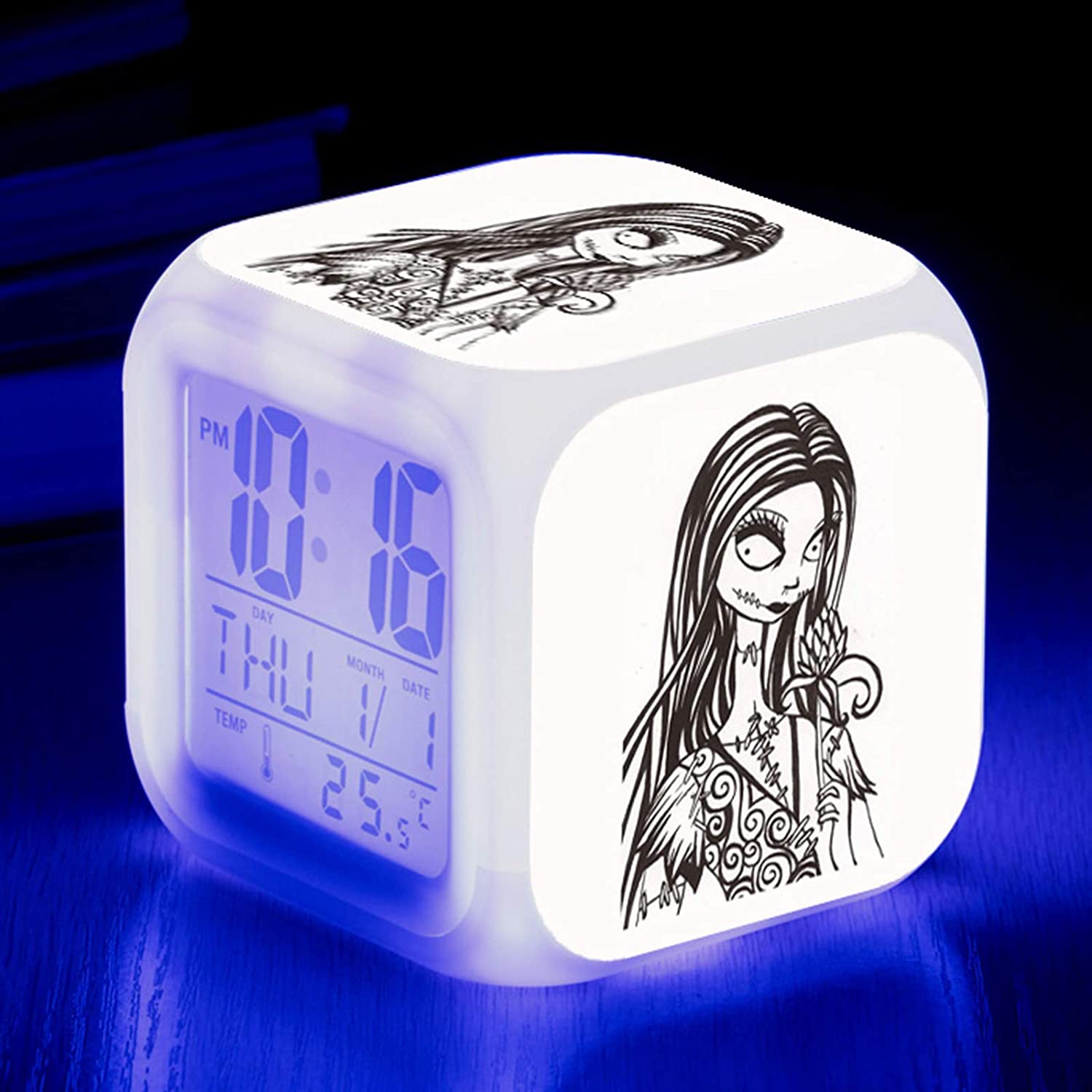Anime Mha Bnha Deku Midoriya Digital Alarm Clocks for Girls Boys, LED ...