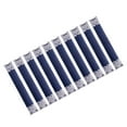 100Pcs Dark Blue Metal Flex Frames with Spring Clip for DIY Handbag ...