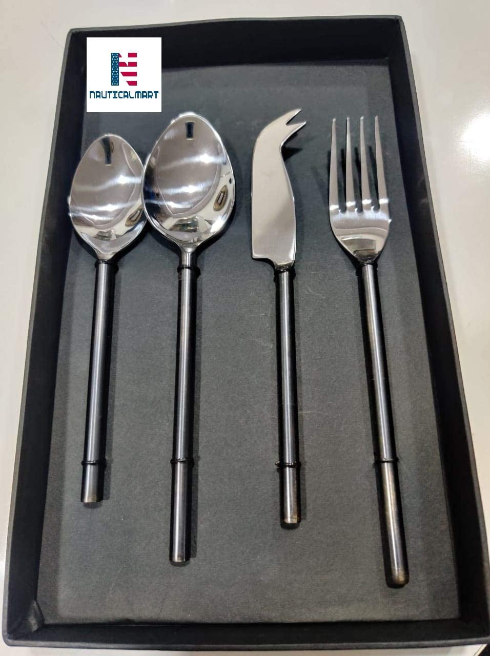 Antique Flatware Set Tableware Utensil Set Home & Office Flatware Set ...