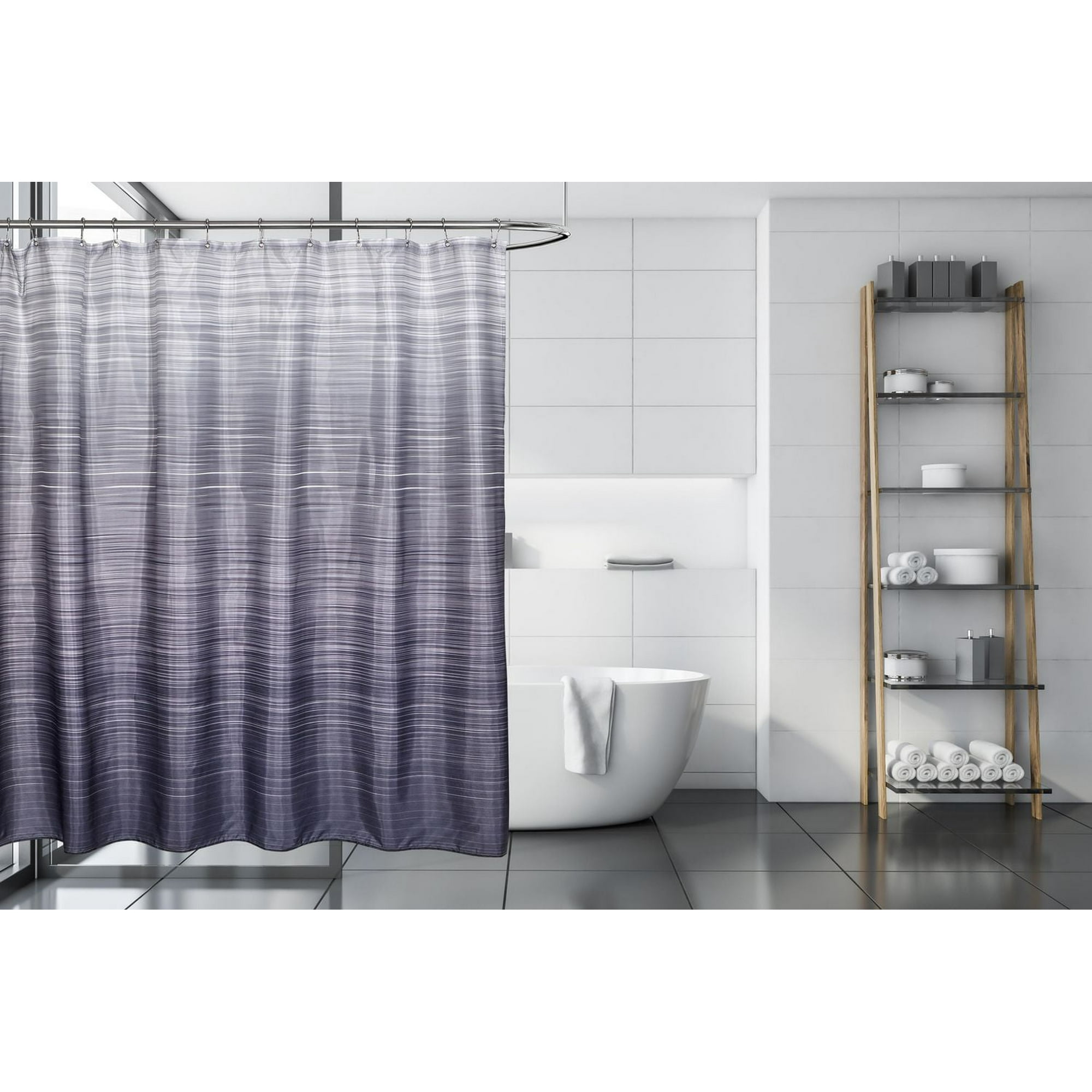 Click here for Moda Ombre Line Shower Curtain 71 Inch prices