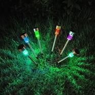 Ideaworks JB7864 Solar Pathway Garden Lights - Set of 4 - Walmart.com