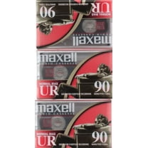 Maxell UR 90 Minutes Audio Cassettewith Protective Case, 7 Pack ...