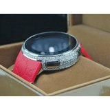 Diamond Watch YA114212 Custom Full Case Digital Red I- Band 4 CT ...