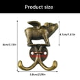 Decorative Pigs Shaped Hook For Keys And Coat Wall Mounted Strong Zincs ...