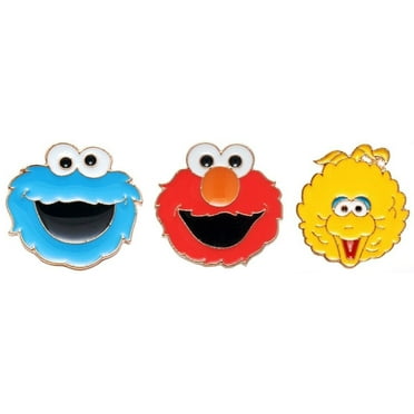Sesame Street Elmo Character Enamel Metal Pin - Walmart.com