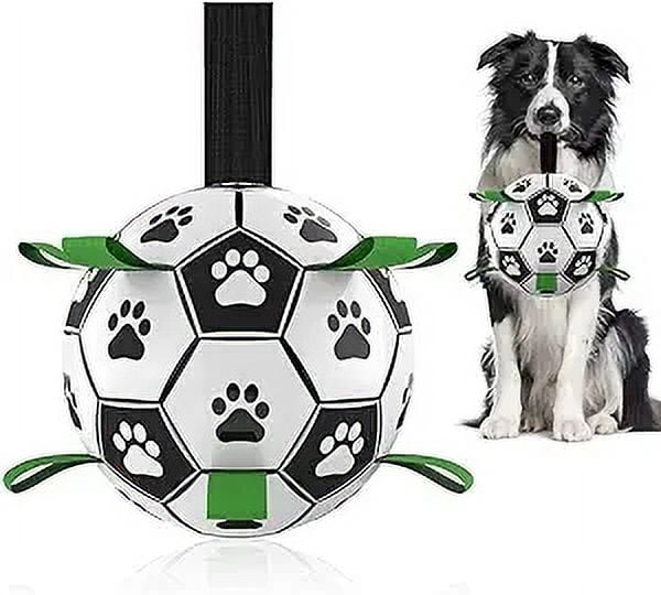 Pelota de entrenamiento para perros en forma de balón de fútbol ...