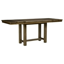 Ashley Moriville Extendable Counter Height Dining Table, Distressed ...